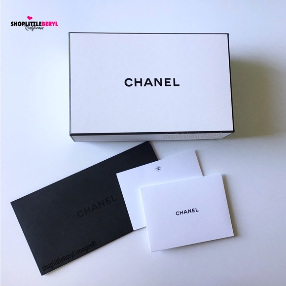 CHANEL | Other | Chanel Signature Box Empty Gift Storage Box 6 Piece ...